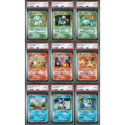 拍品 21: (連號) CLF 001/032 BULBASAUR JPN PSA 10 , CLF 002/032 IVYSAUR JPN ...